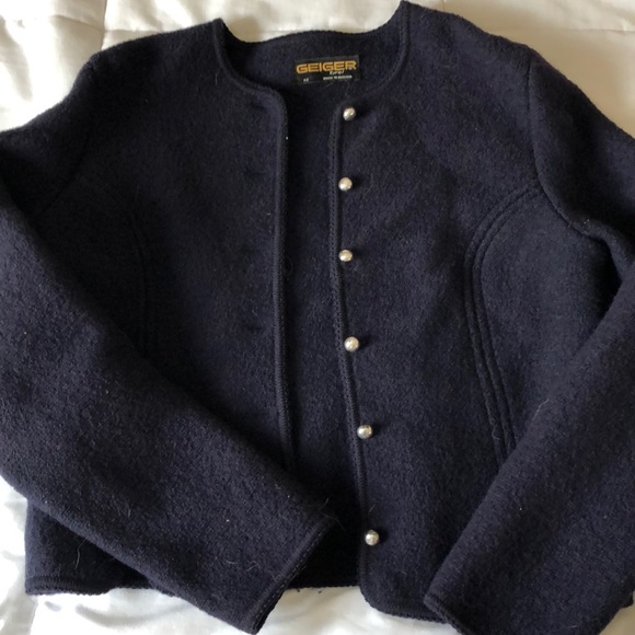 Kurt Geiger | Jackets & Coats | Geiger Tyrol Boiled Wool Jacket | Poshmark